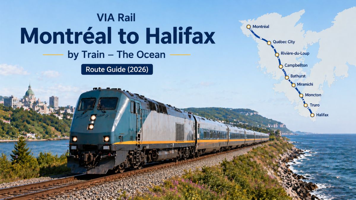 VIA Rail Montréal To Halifax By Train – The Ocean Route Guide (2026 ...