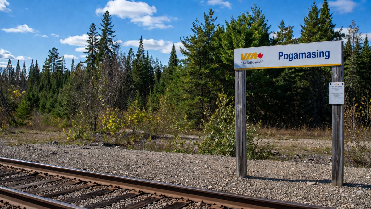 Pogamasing Train Station, Ontario - VIA Rail Deals